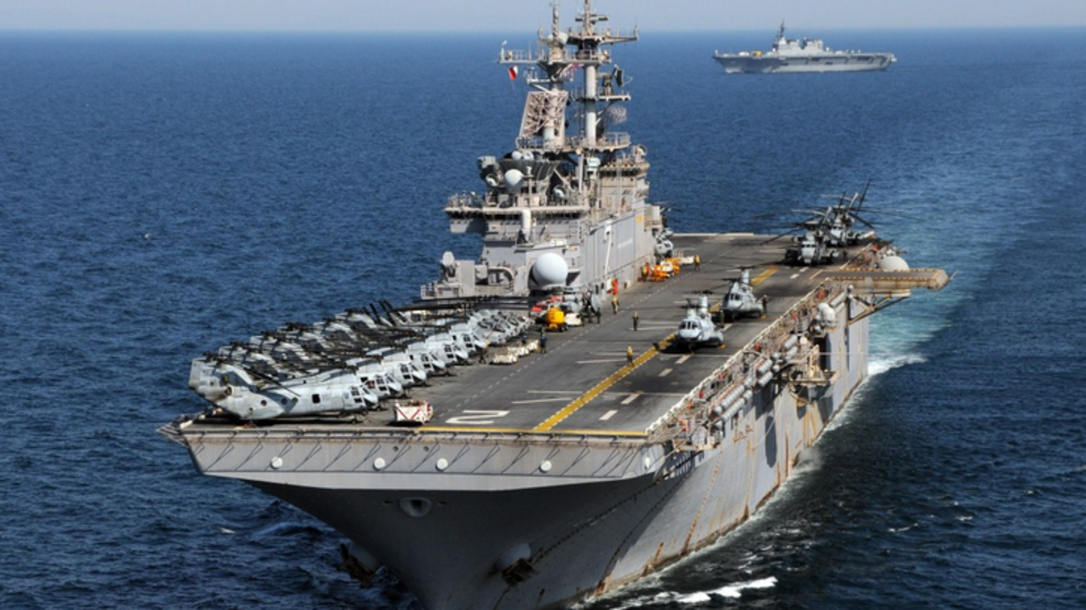 Two U.S. Navy ships based in Norfolk... | WCYB