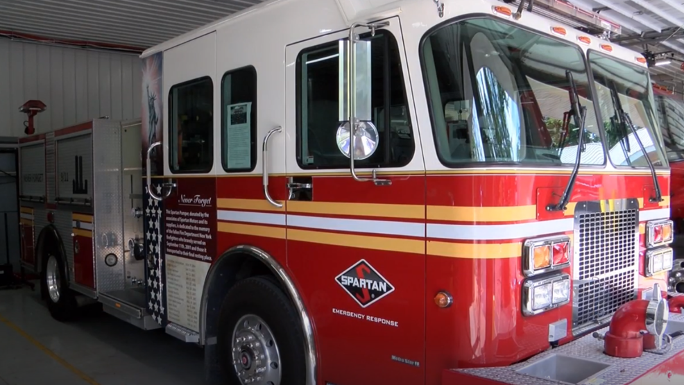 Memorial Engine 343 on display in Grand Traverse County | WPBN