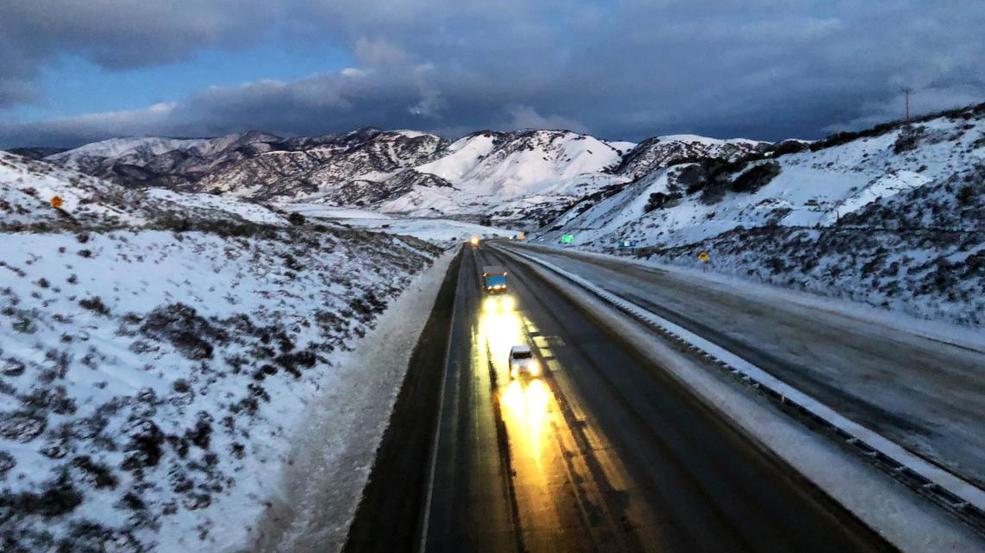 CHP reopens Grapevine after wintry weather causes overnight closure | KBAK