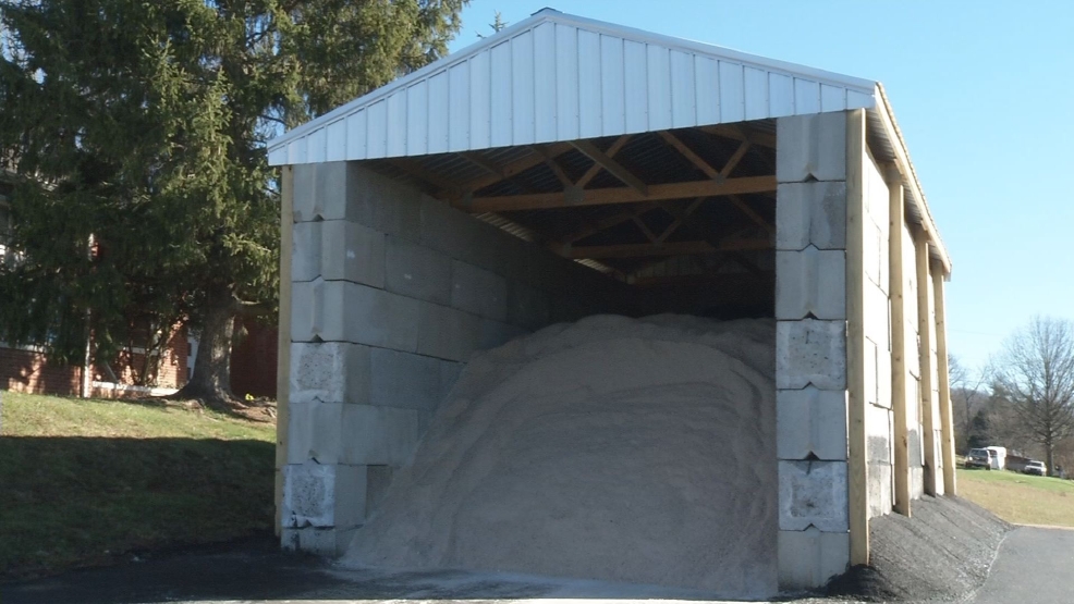 Sullivan County adds new salt storage building | WCYB
